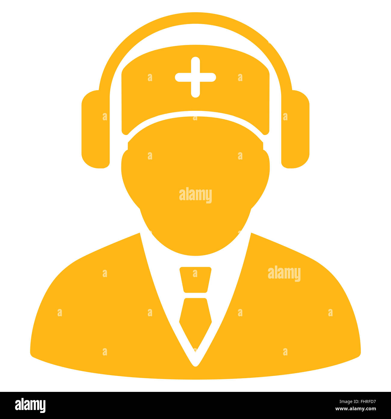 Medical Call Center Icon Stock Photo - Alamy