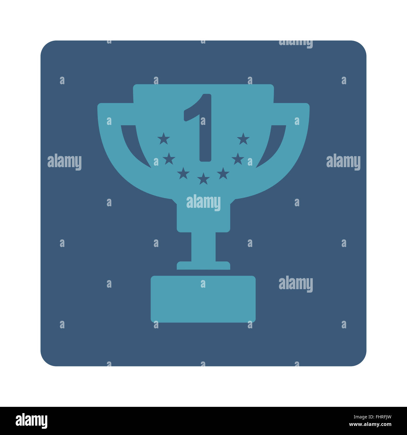 First prize icon from Award Buttons OverColor Set Stock Photo - Alamy