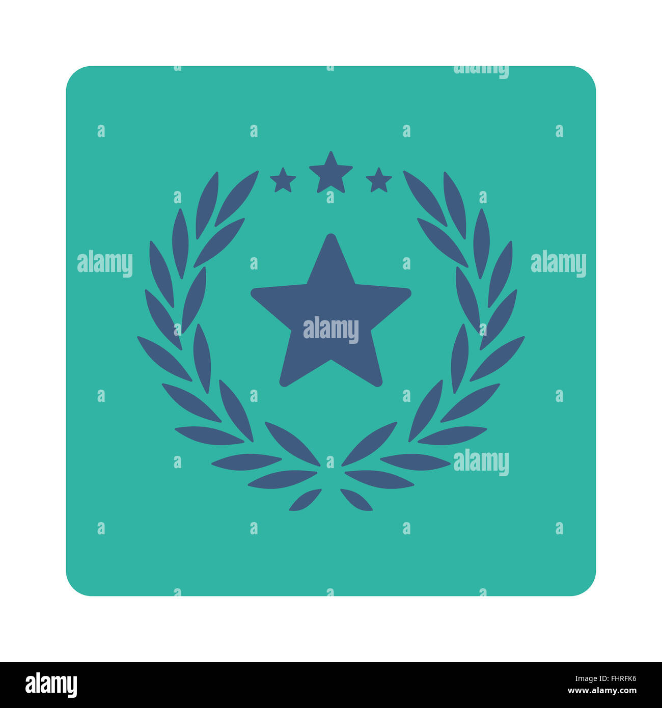 Proud icon from Award Buttons OverColor Set Stock Photo - Alamy