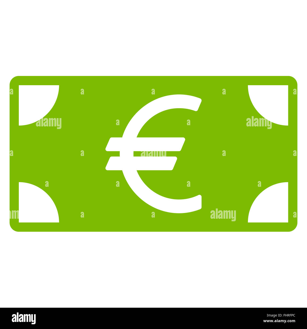 Euro Banknote icon from Business Bicolor Set Stock Photo - Alamy