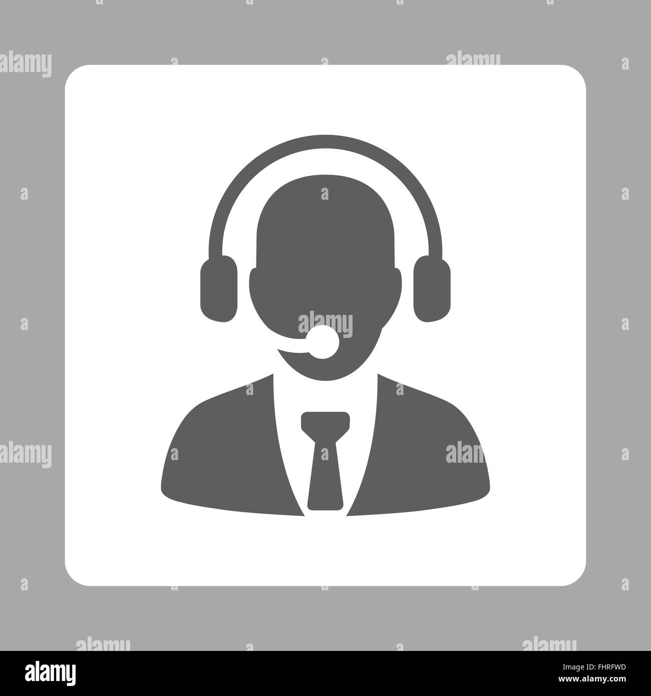 Call center face man Black and White Stock Photos & Images - Alamy