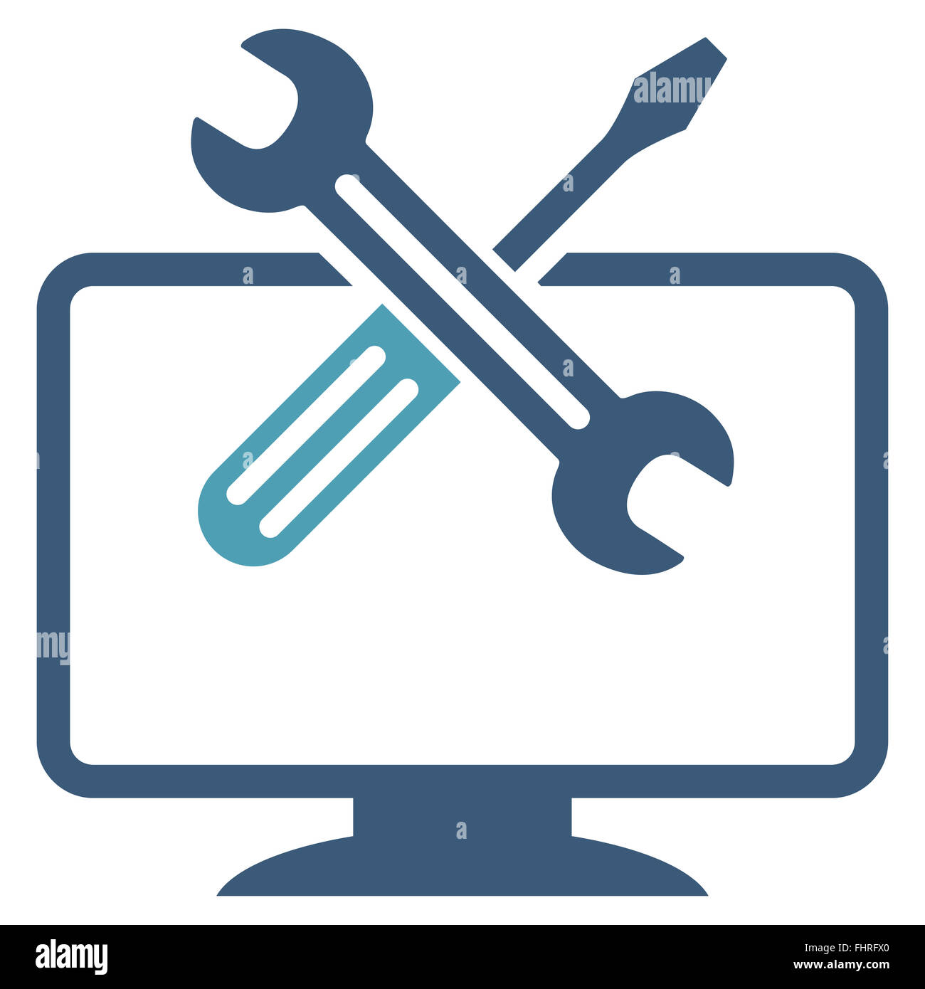 Computer Tools Icon Stock Photo - Alamy