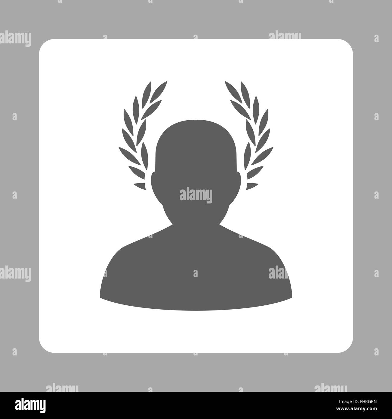 Caesar icon from Award Buttons OverColor Set Stock Photo - Alamy