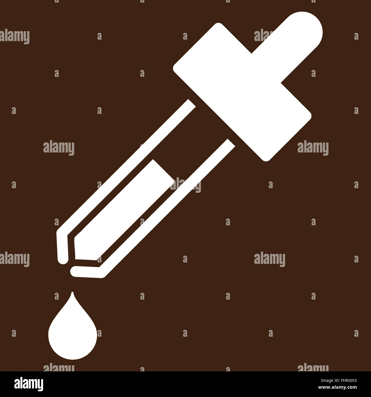 Dropper Vector Icon Stock Photo - Alamy