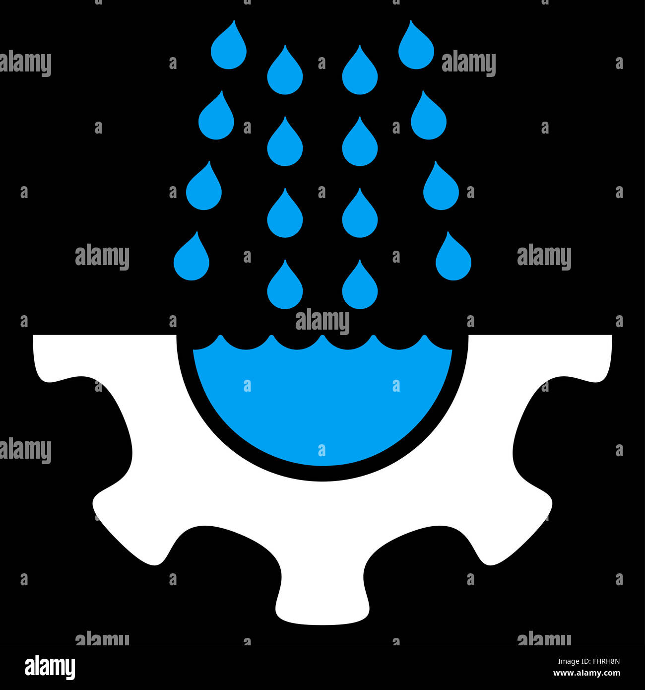 Water Service Icon Stock Photo - Alamy