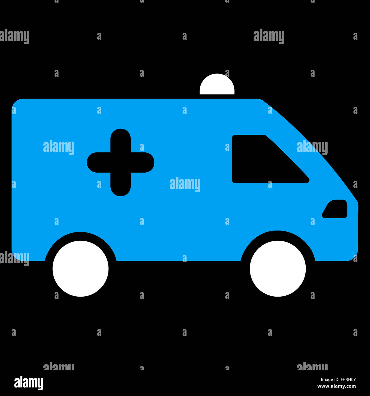 Hospital Car Icon Stock Photo - Alamy