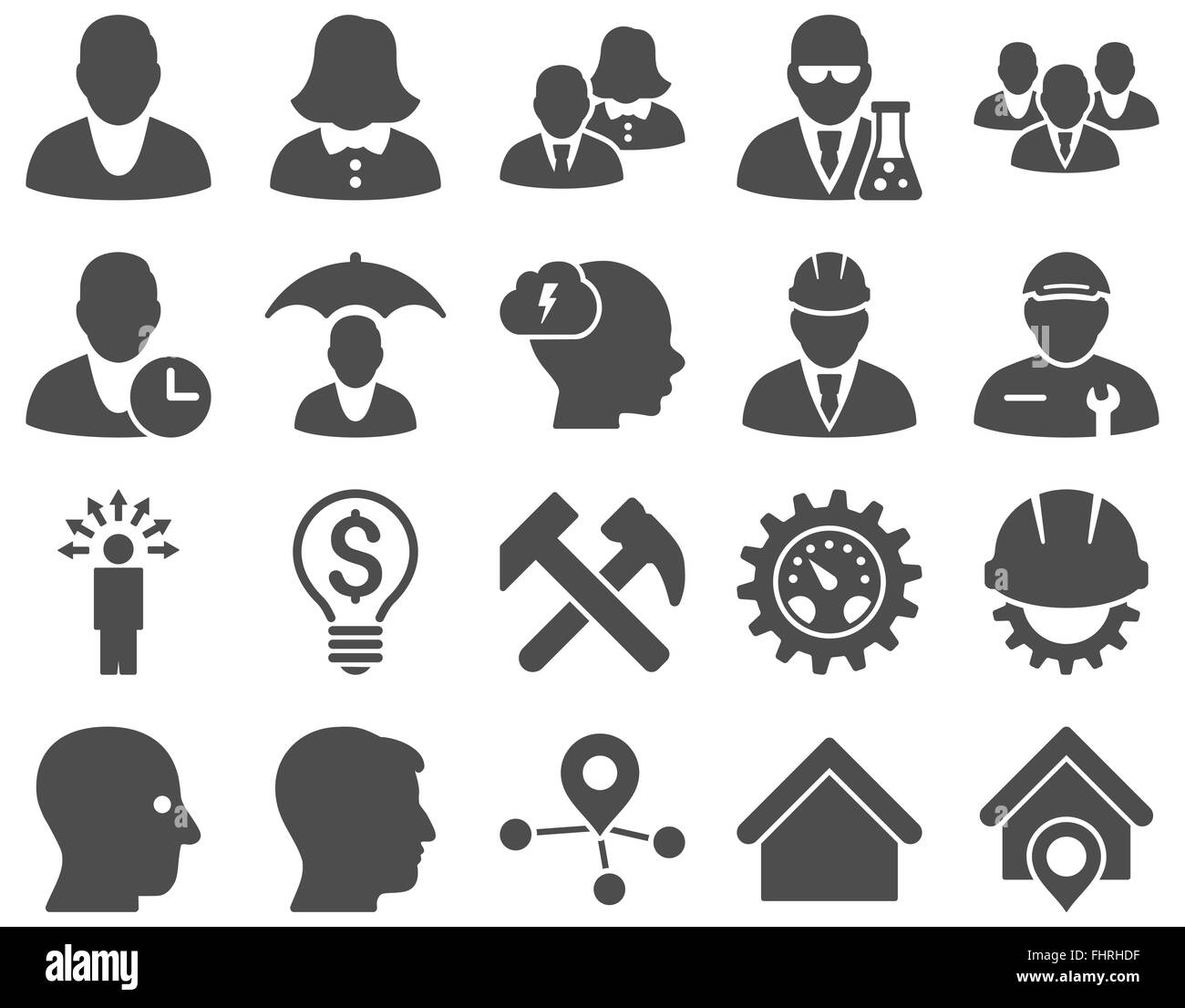 Icon client development Black and White Stock Photos & Images - Alamy