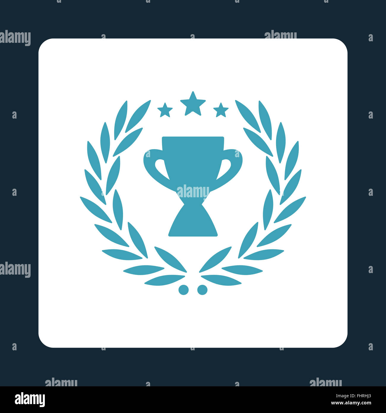 Glory icon from Award Buttons OverColor Set Stock Photo - Alamy