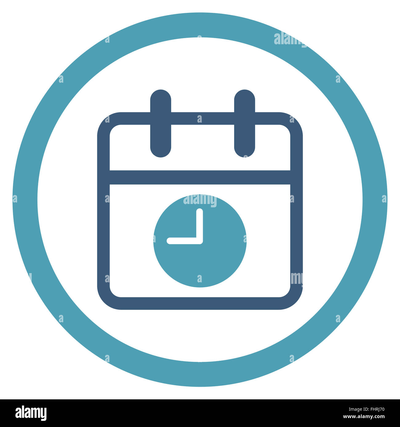 Date And Time Icon Stock Photo - Alamy