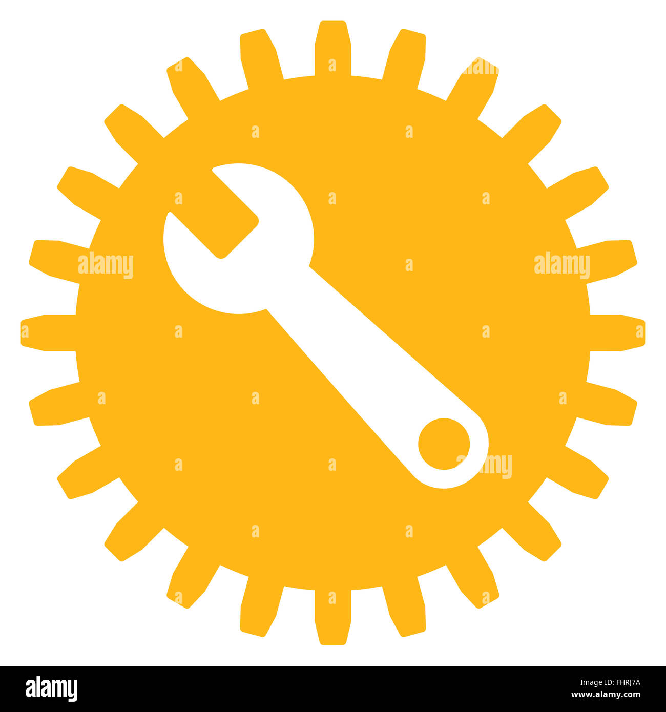 Service Tools Icon Stock Photo - Alamy