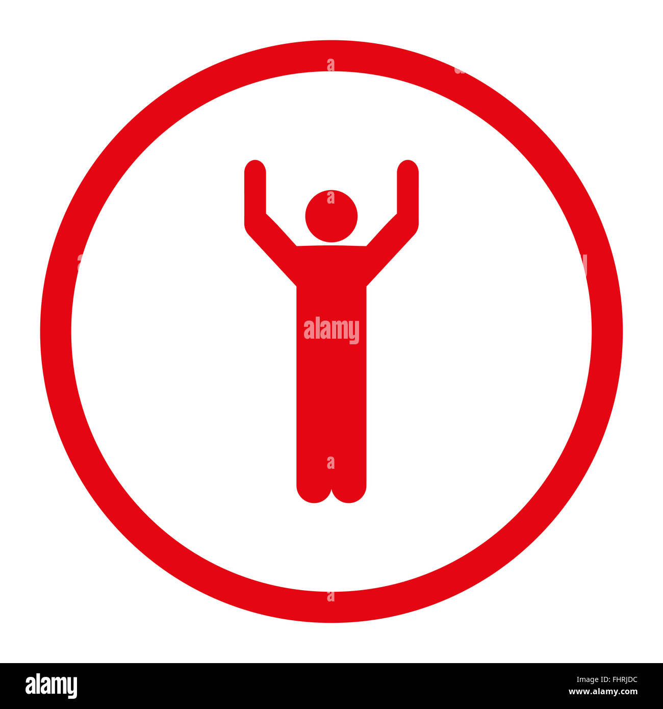 Hands up icon Stock Photo - Alamy