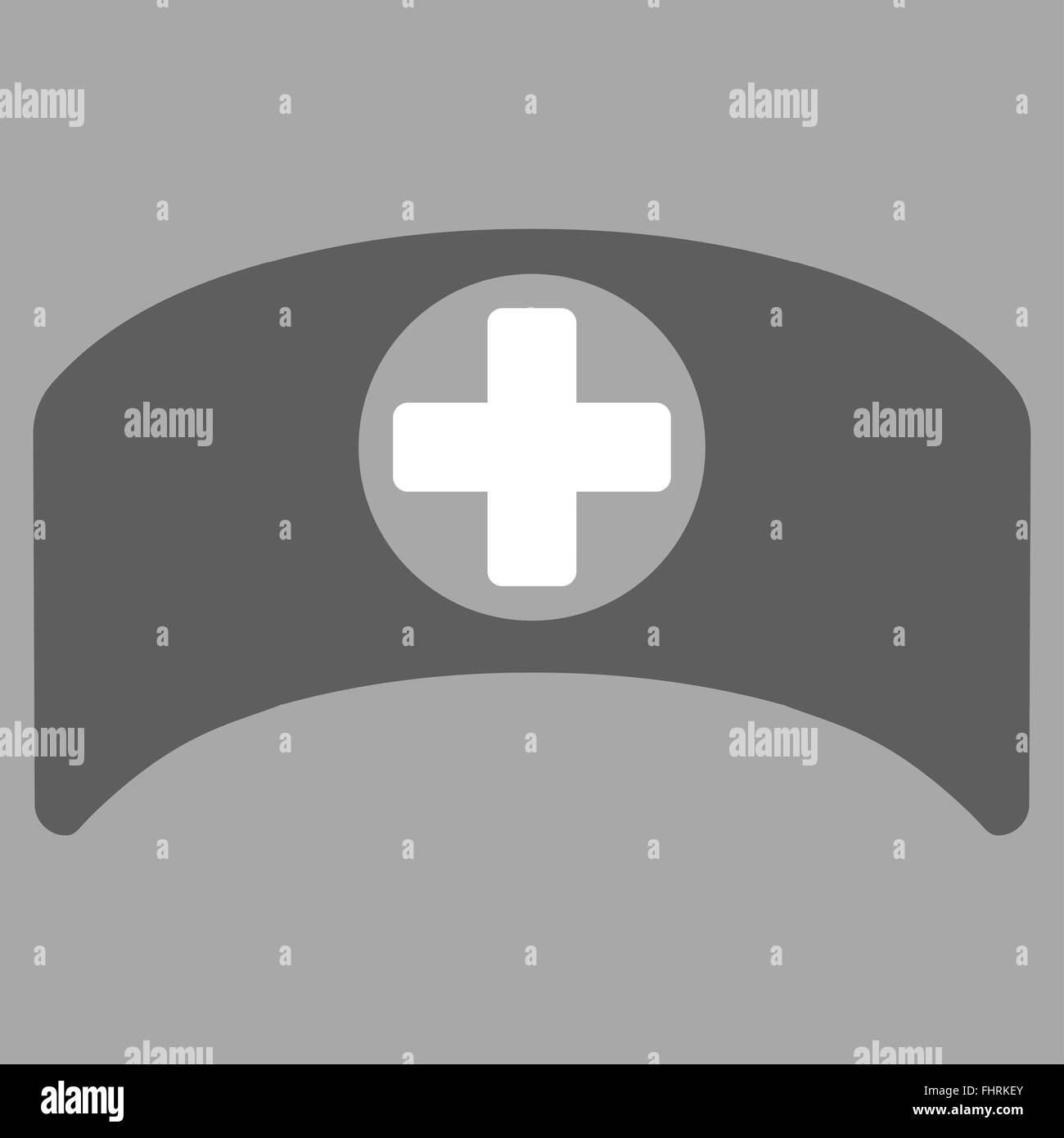 Doctor Cap Icon Stock Photo - Alamy