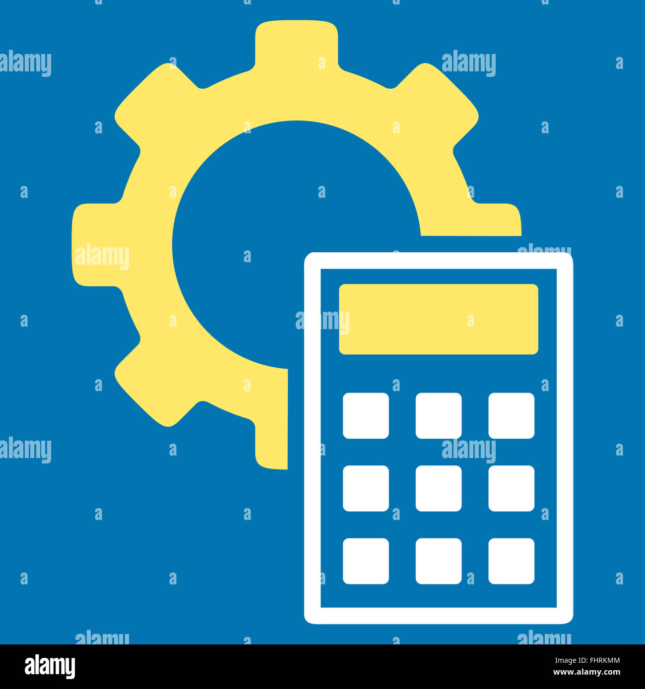 Engineering Calculations Icon Stock Photo - Alamy