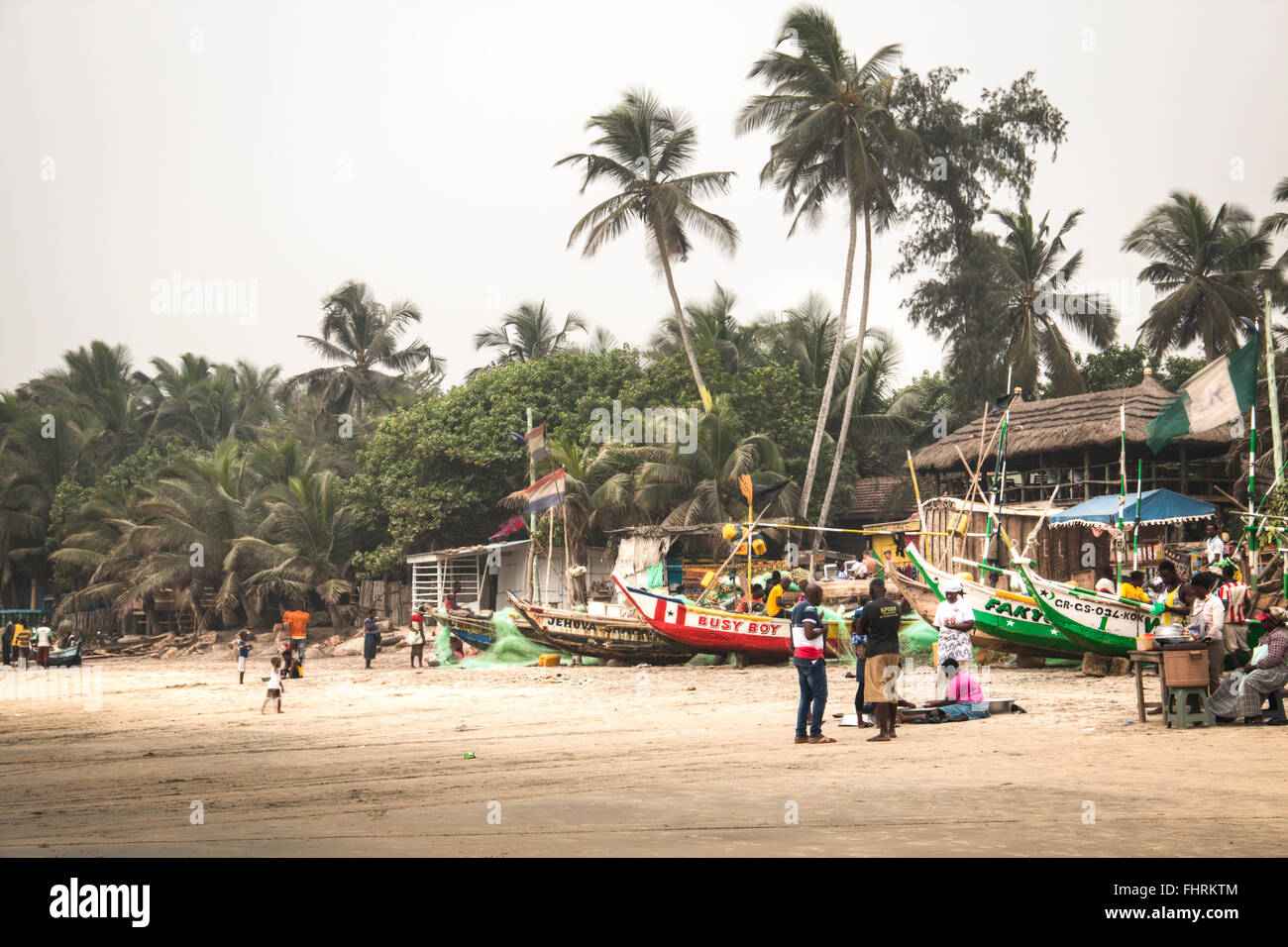 Ghana accra beach hi-res stock photography and images - Alamy