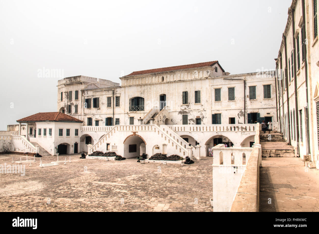 The Cape Coast Castle in Ghana is one of about forty "slave castles ...