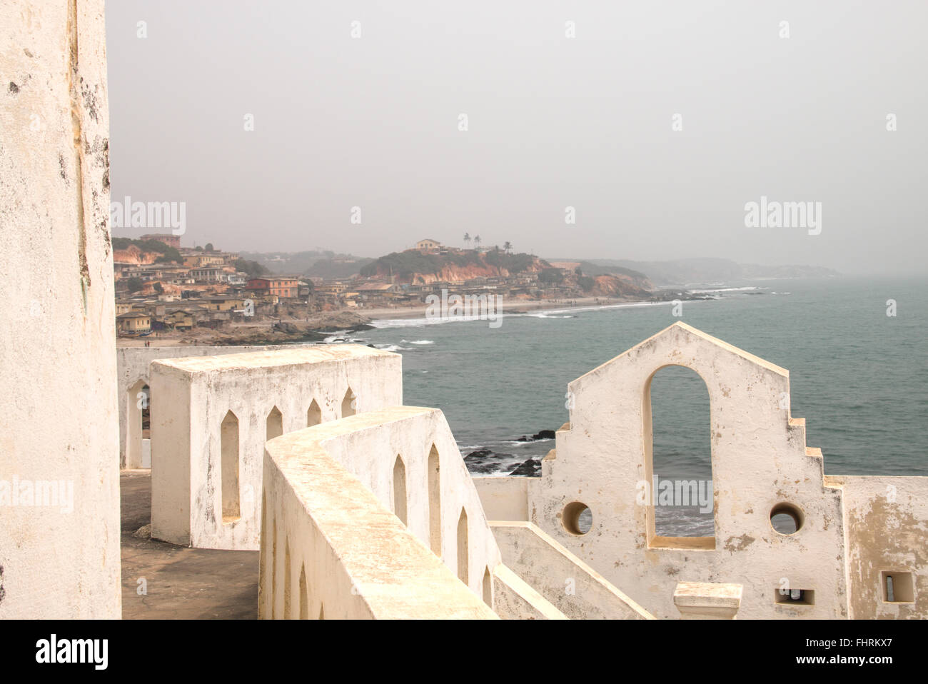 The Cape Coast Castle in Ghana is one of about forty "slave castles ...