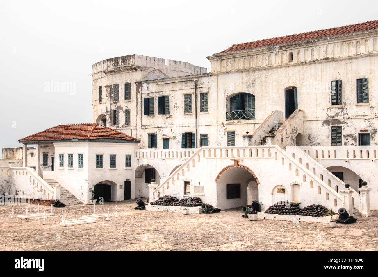 The Cape Coast Castle in Ghana is one of about forty "slave castles ...