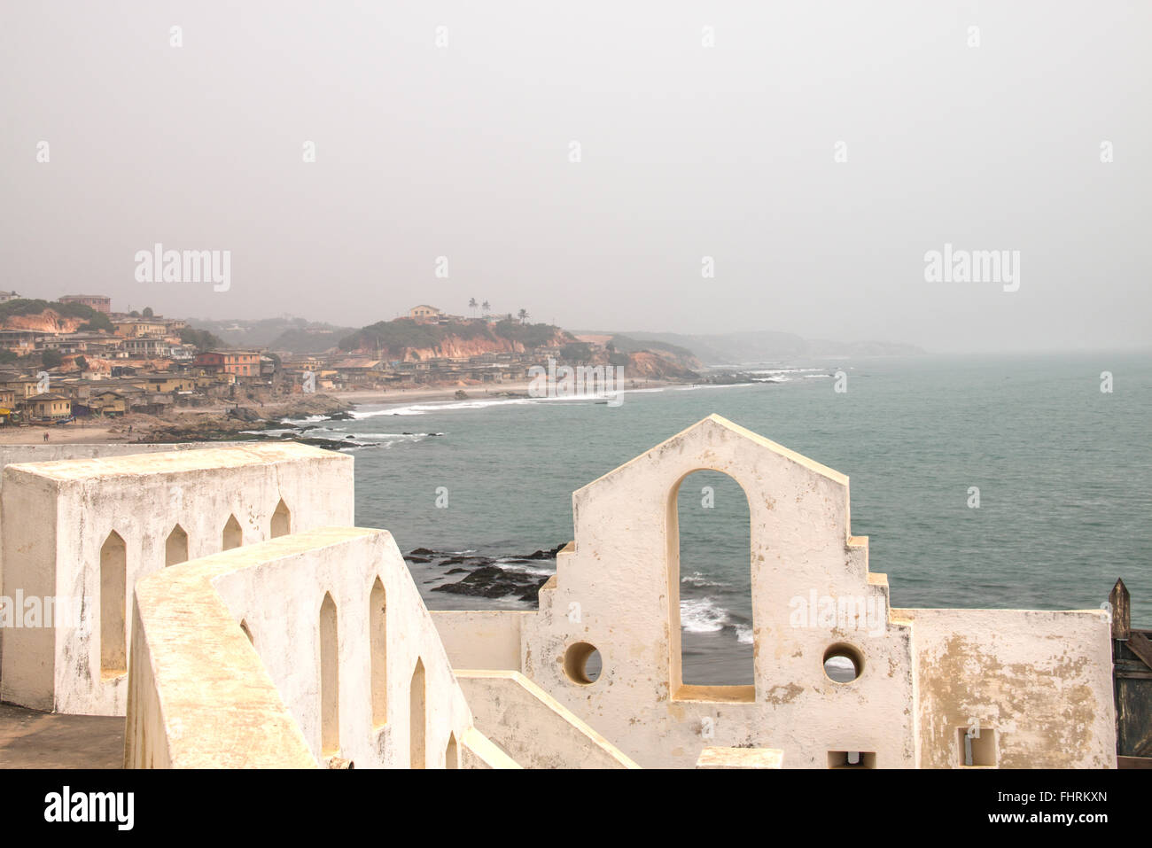 The Cape Coast Castle in Ghana is one of about forty "slave castles ...