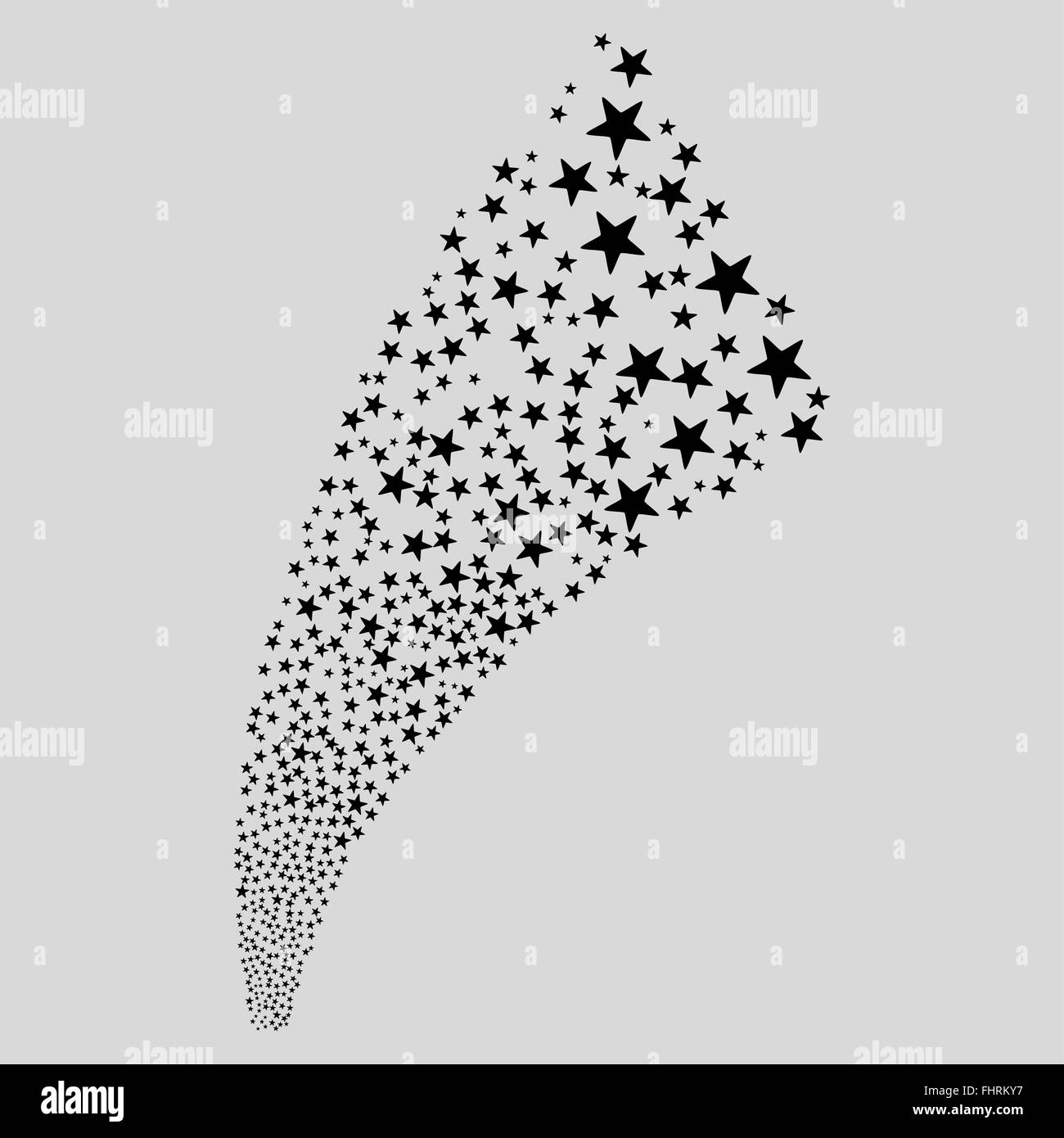 Pyrotechnic Star Salute Stream Stock Photo - Alamy