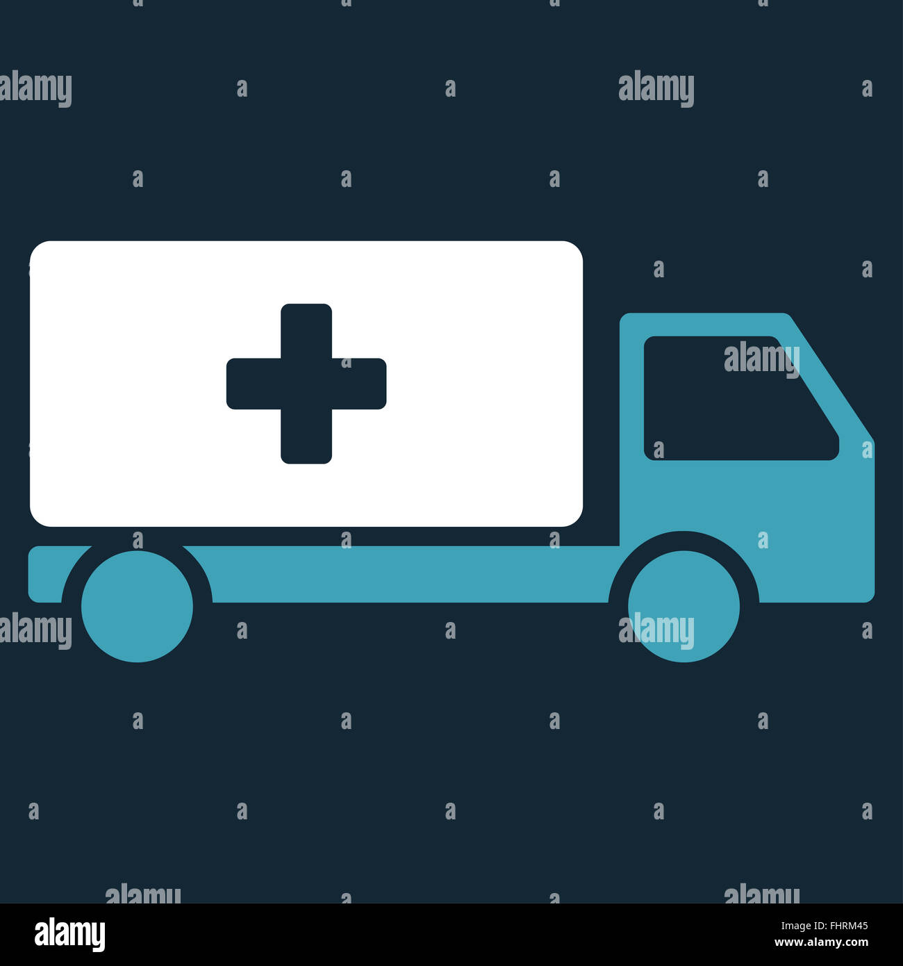 Medical Shipment Icon Stock Photo - Alamy