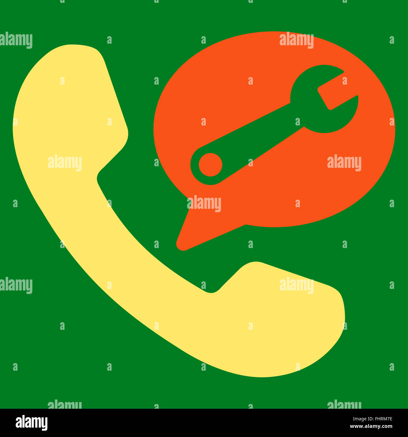 Phone Service Message Icon Stock Photo - Alamy