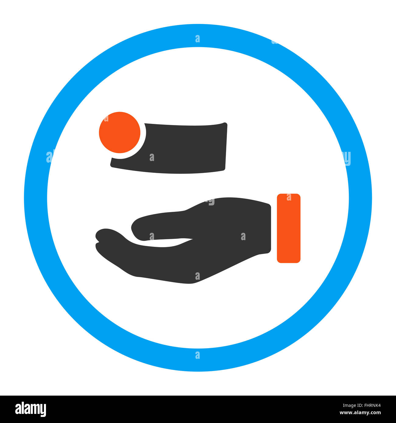 Money Payment Rounded Vector Icon Stock Photo - Alamy