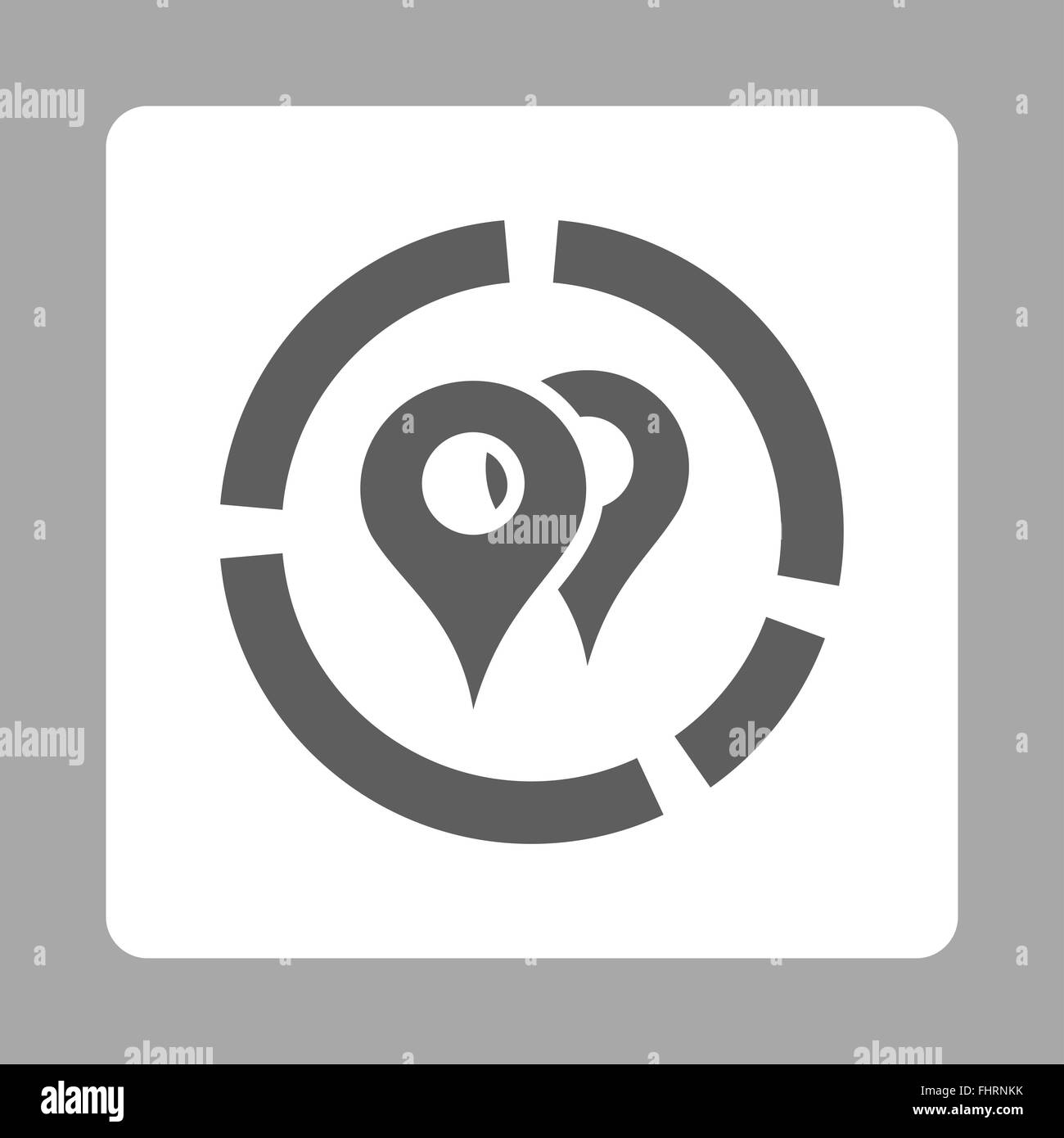 Geo Diagram Icon Stock Photo - Alamy
