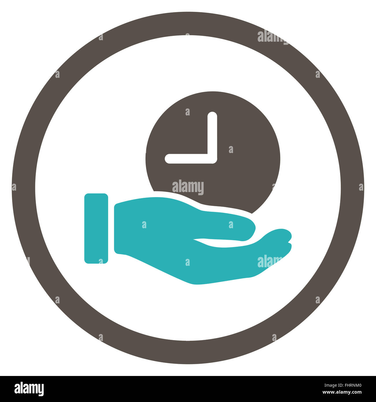 Time Service Icon Stock Photo - Alamy