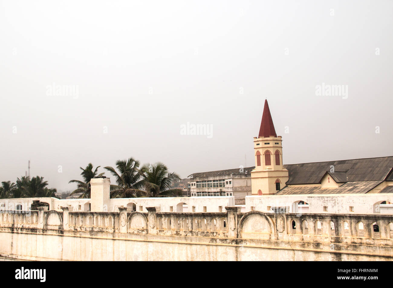 The Cape Coast Castle in Ghana is one of about forty "slave castles ...