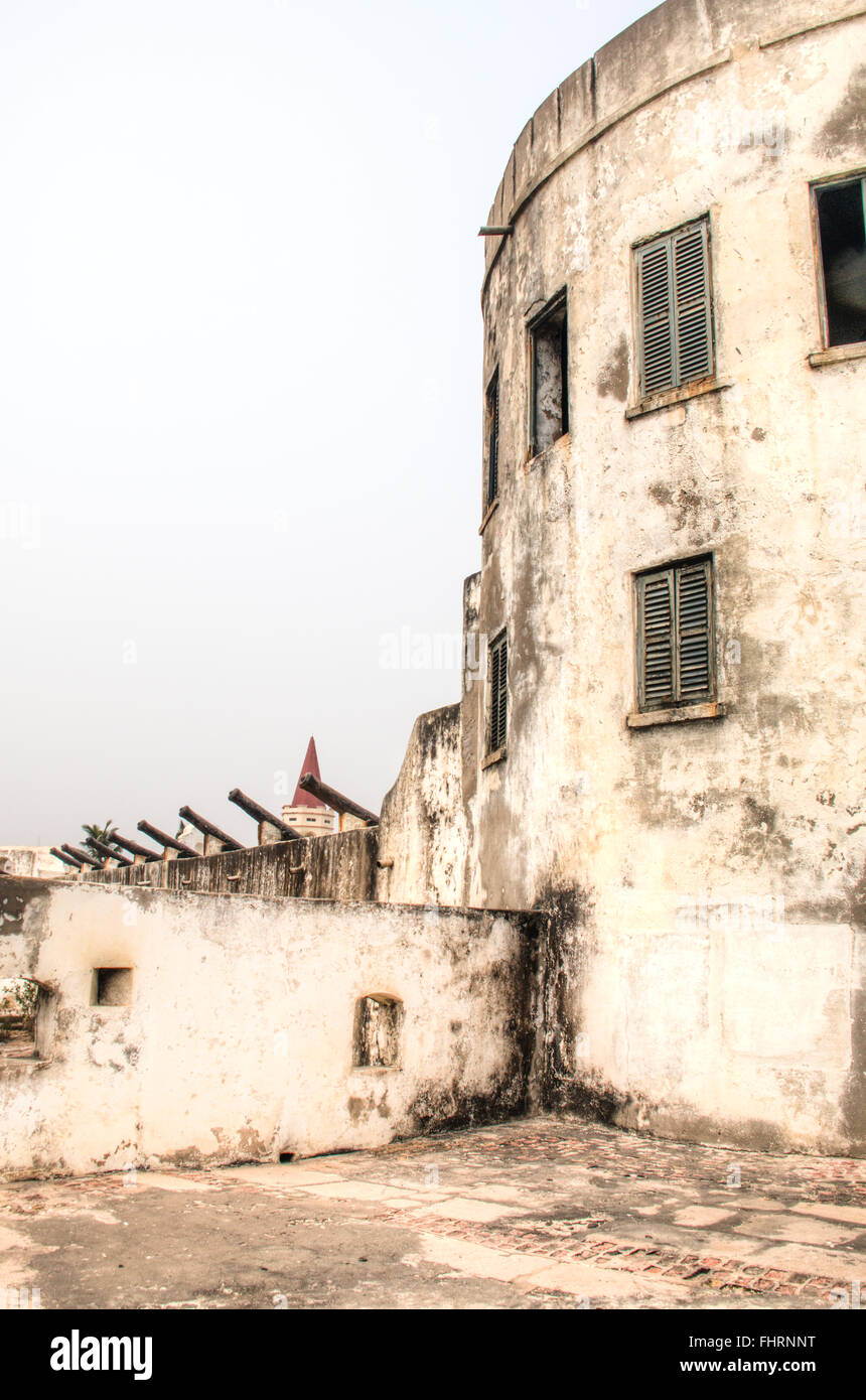 The Cape Coast Castle in Ghana is one of about forty "slave castles ...