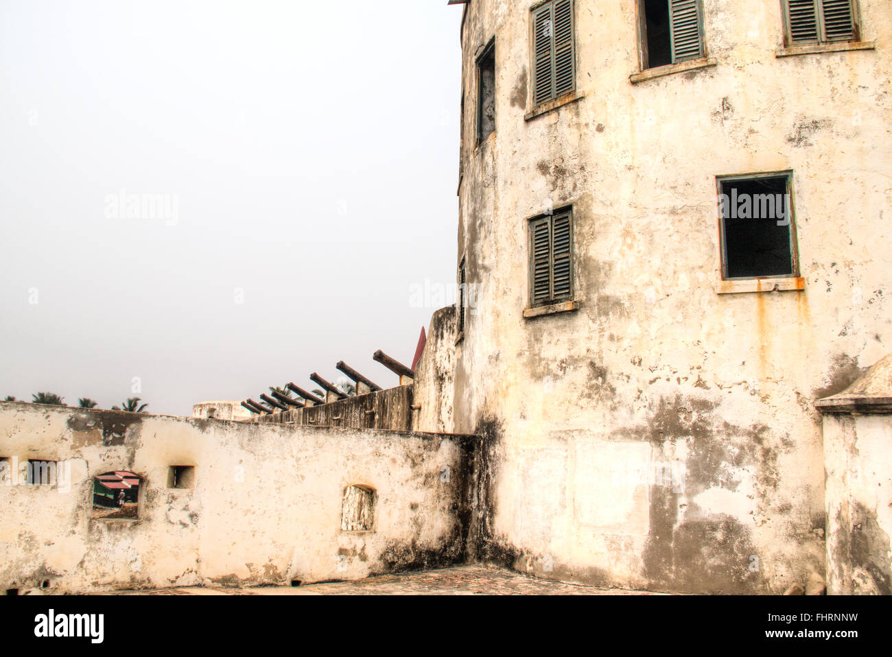The Cape Coast Castle in Ghana is one of about forty "slave castles ...