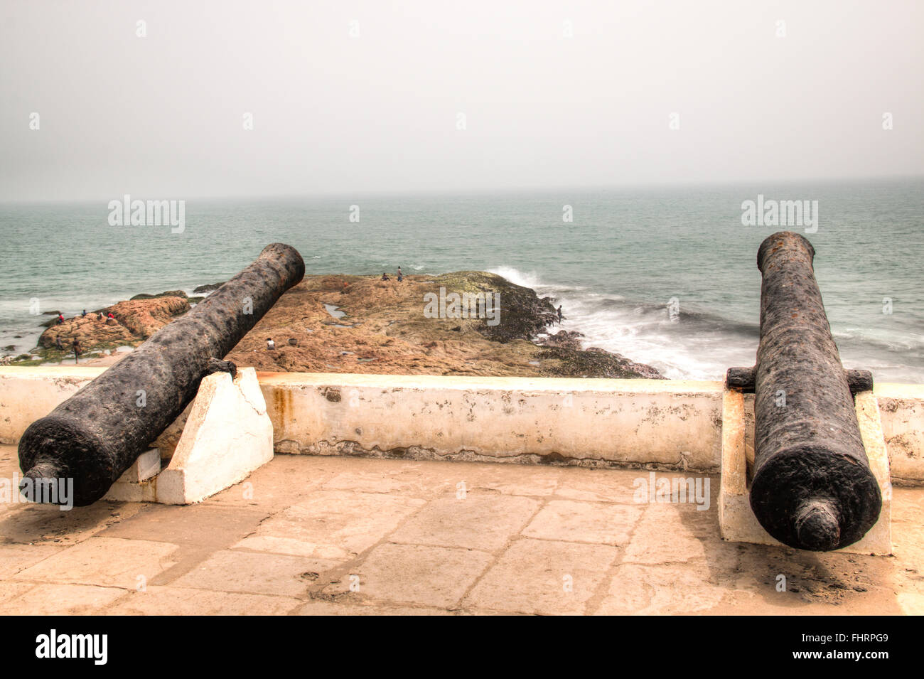 The Cape Coast Castle in Ghana is one of about forty "slave castles ...