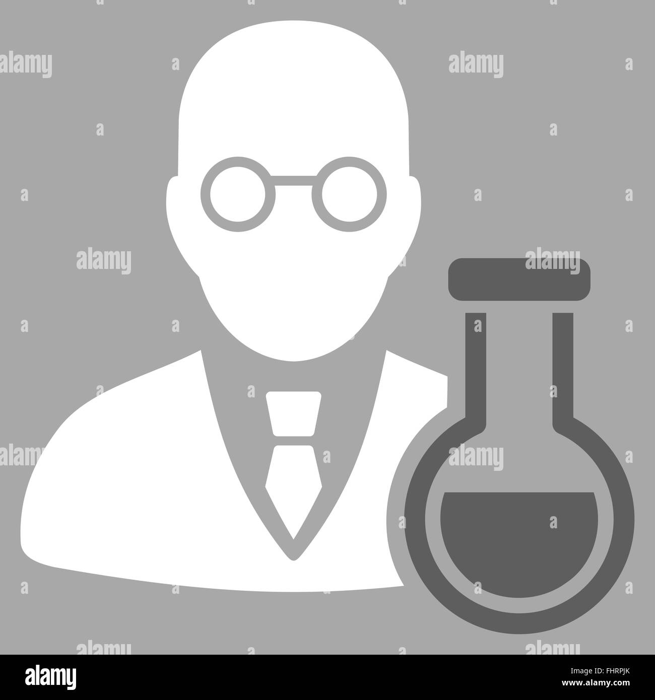 Chemist Vector Icon Stock Photo - Alamy