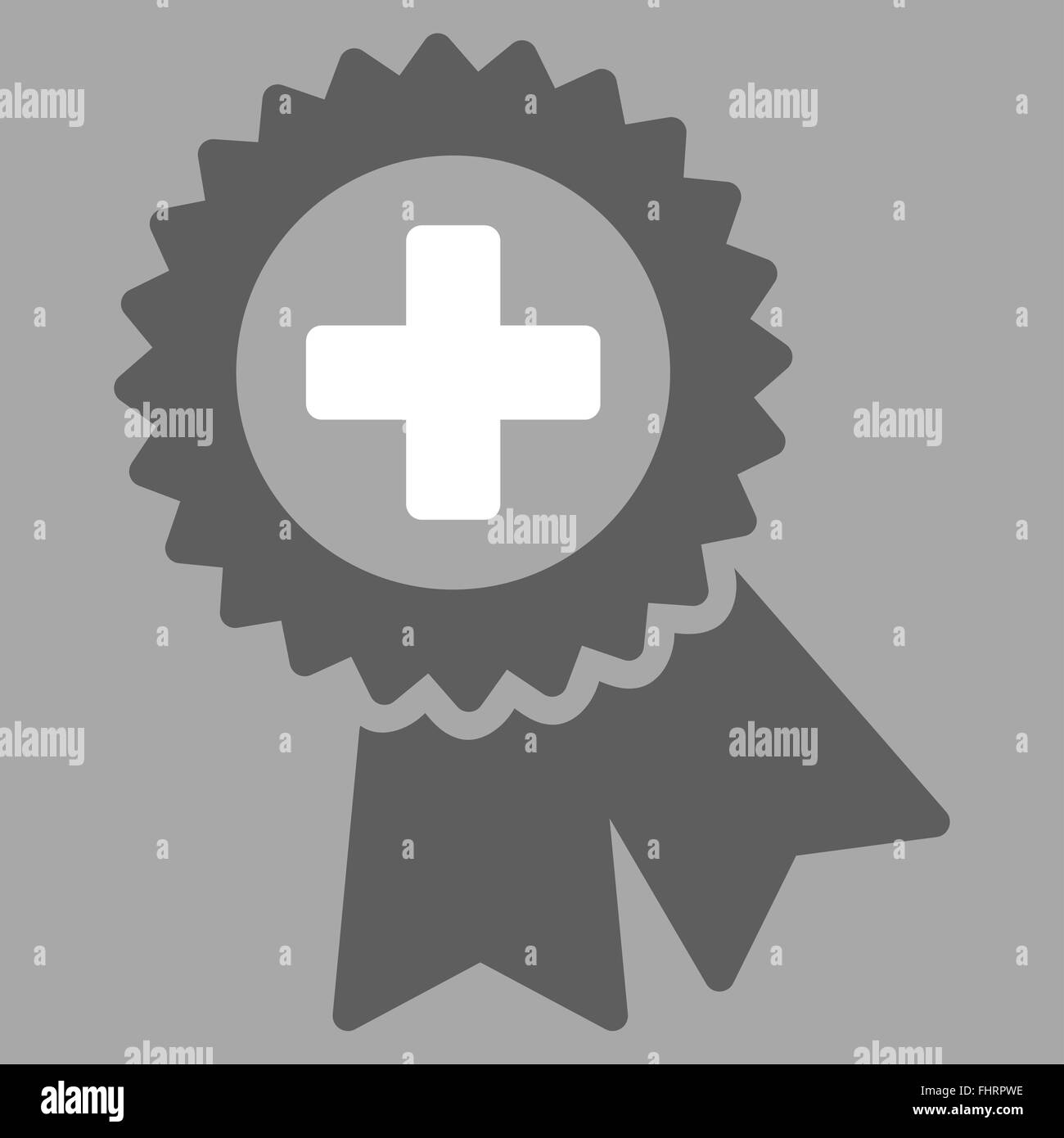 Medical Quality Seal Icon Stock Photo - Alamy