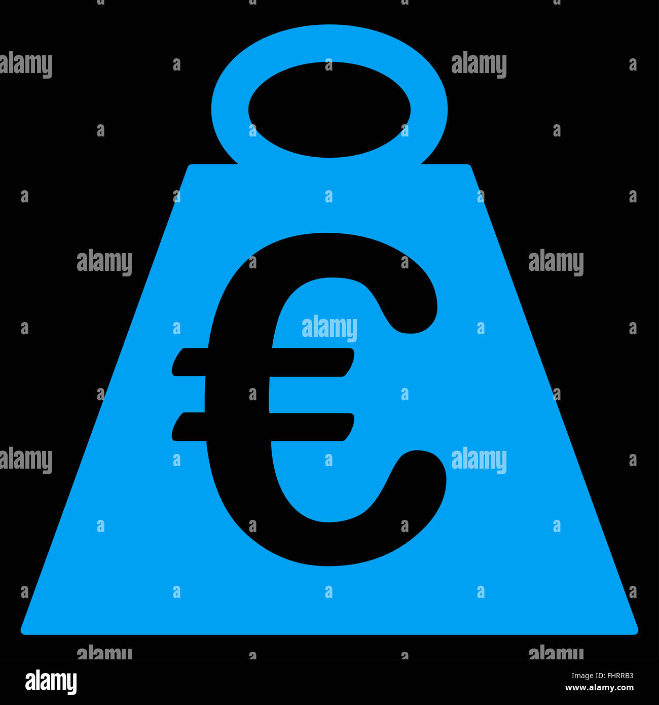 Euro Weight Standard Icon Stock Photo - Alamy