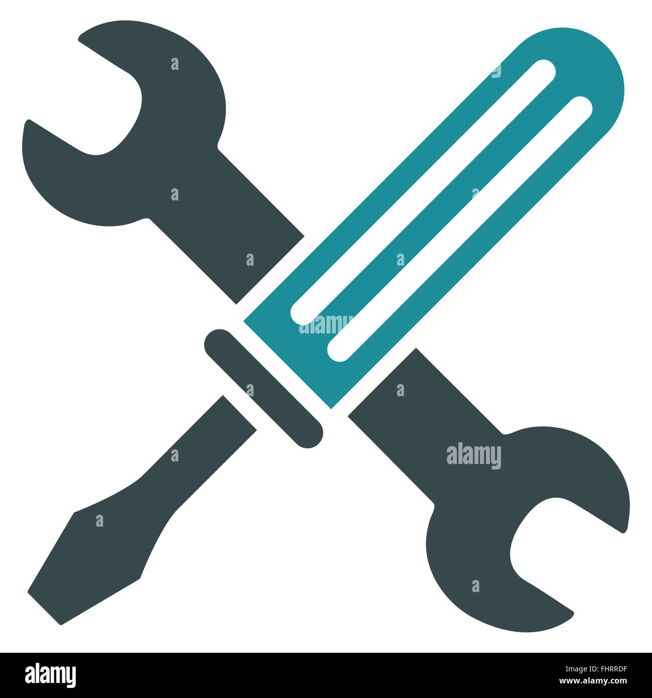 Tools Flat Icon Stock Photo - Alamy