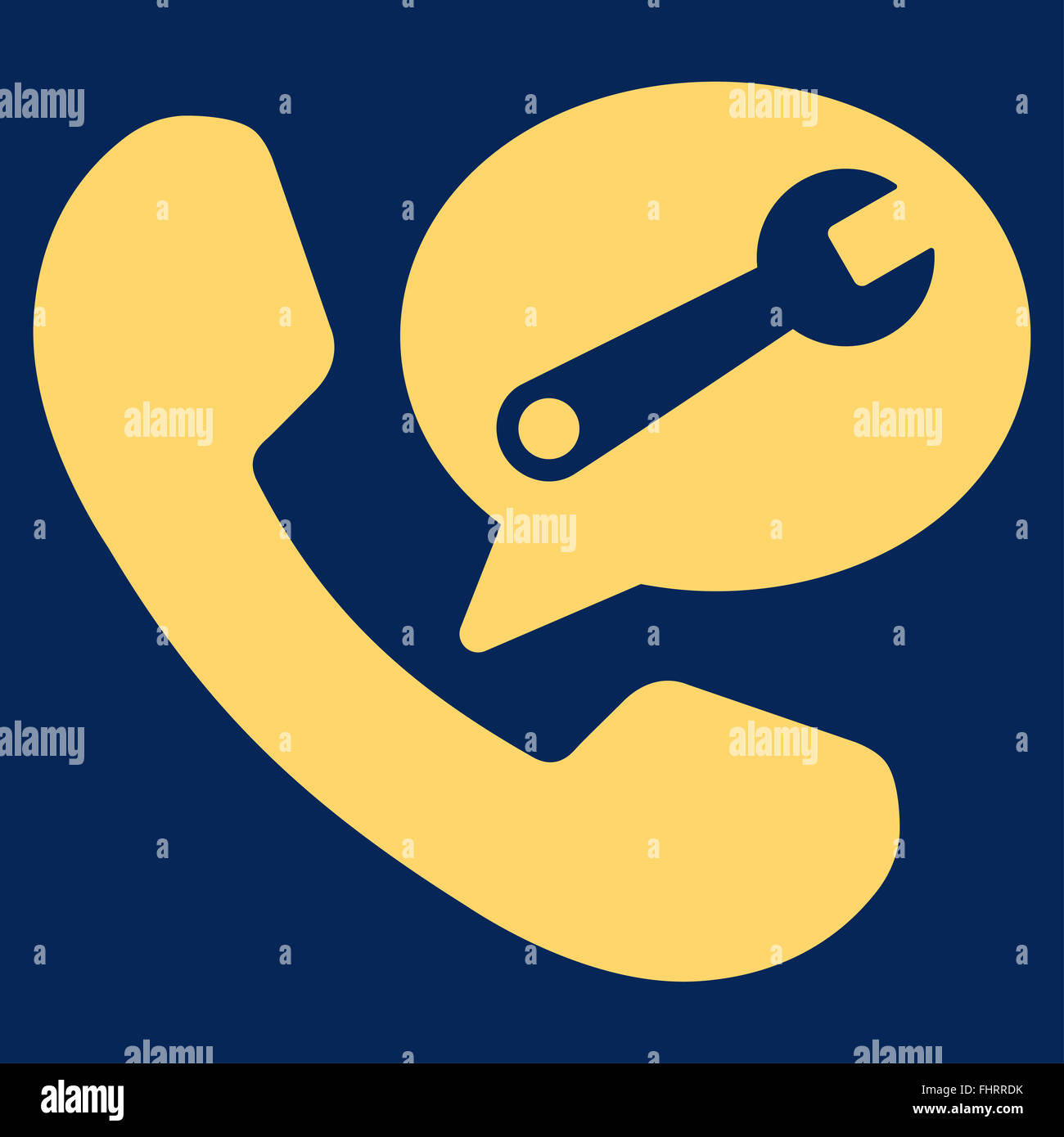 Phone Service Message Icon Stock Photo - Alamy