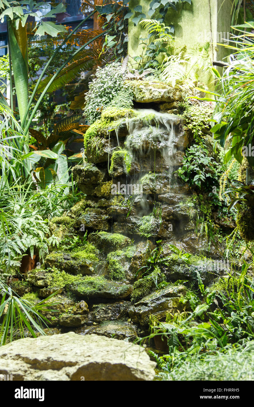 Faux Stone Waterfalls