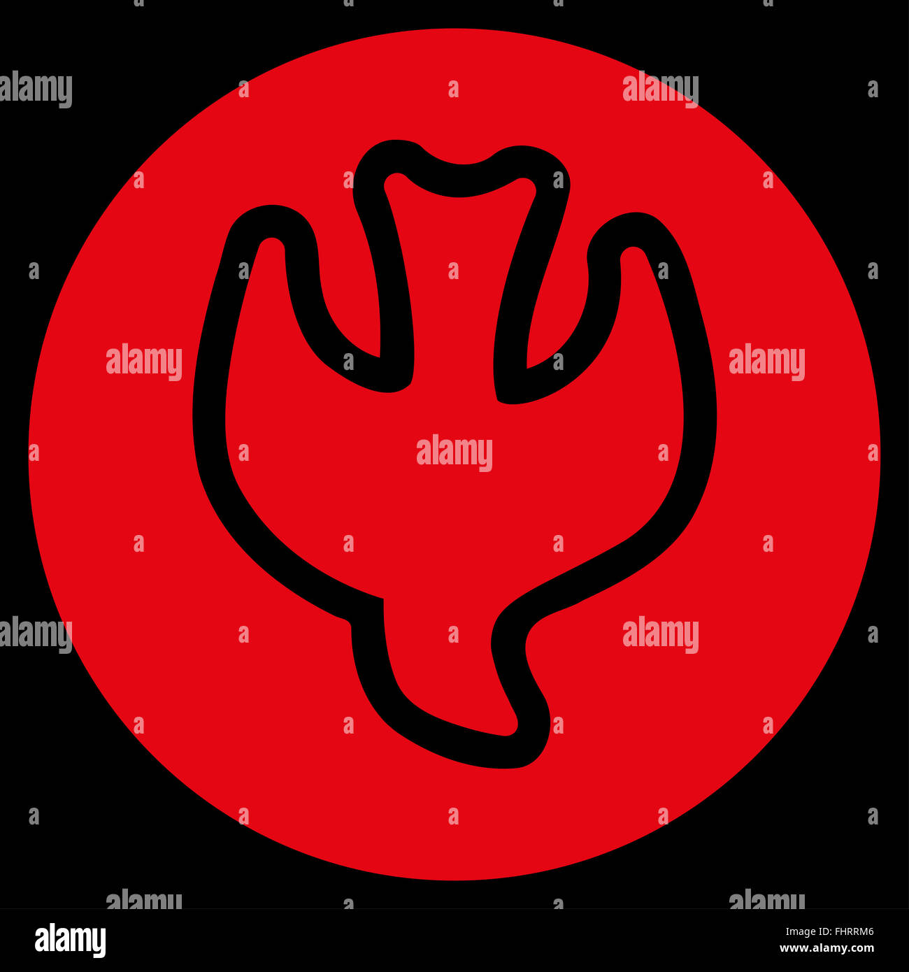 Falling Soul Icon Stock Photo - Alamy