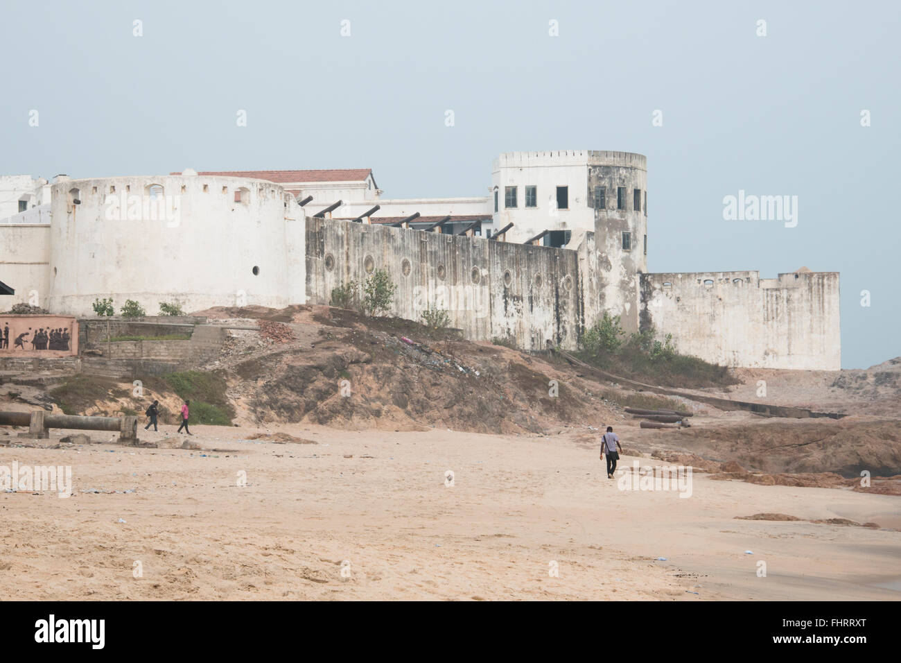 The Cape Coast Castle in Ghana is one of about forty "slave castles ...