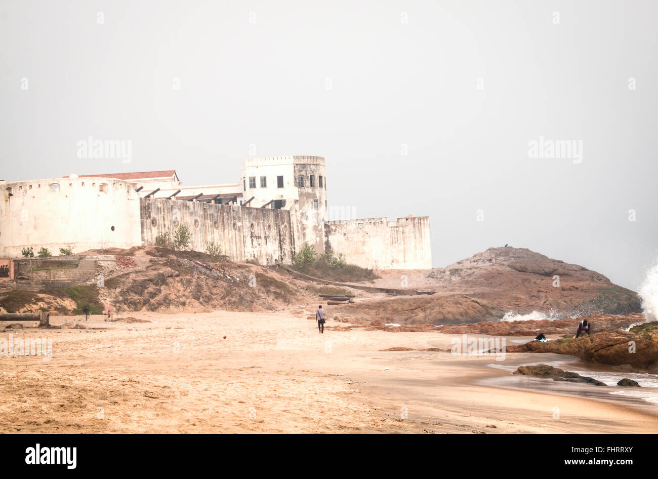 The Cape Coast Castle in Ghana is one of about forty "slave castles ...
