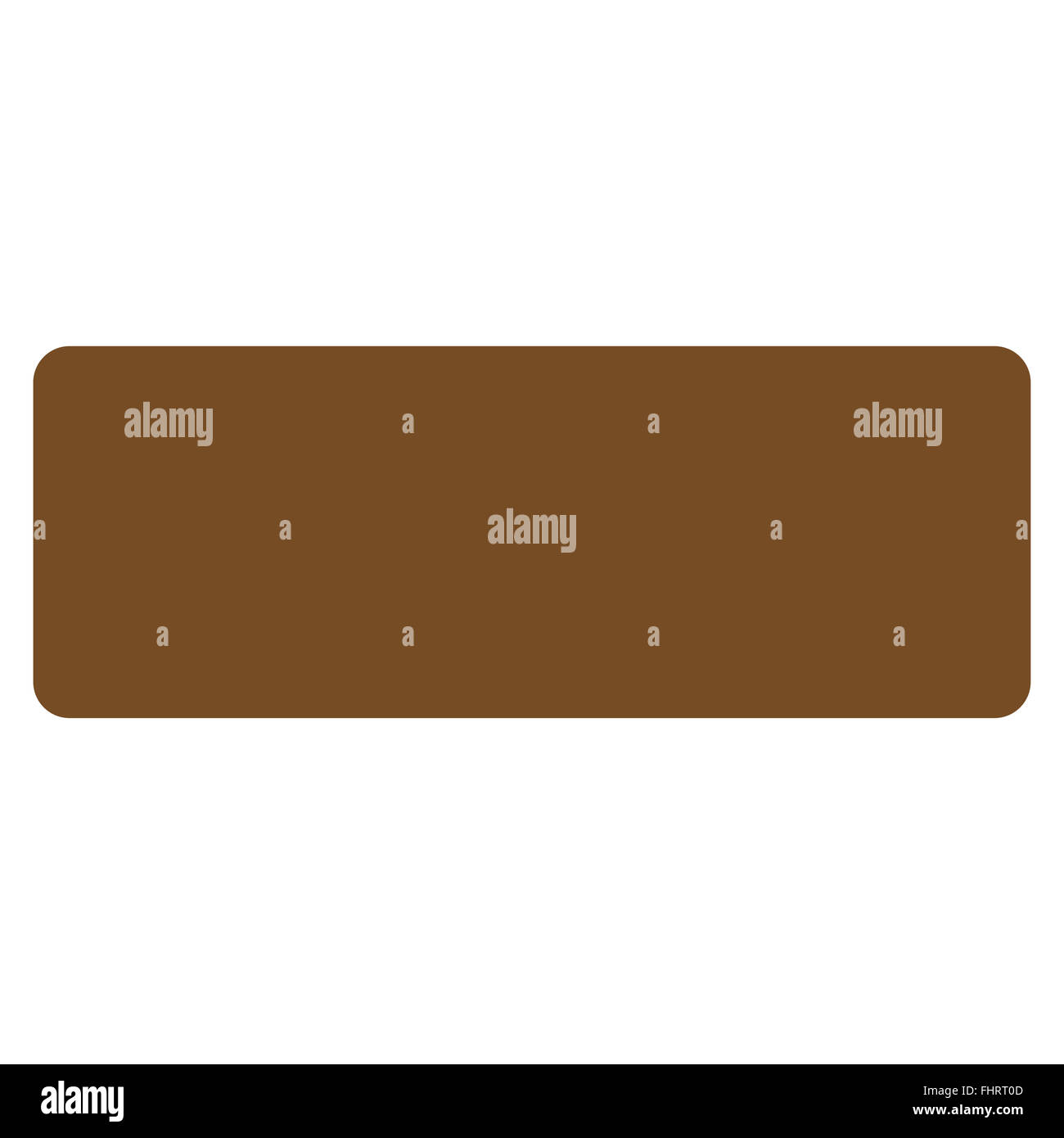 Minus flat brown color icon Stock Photo - Alamy