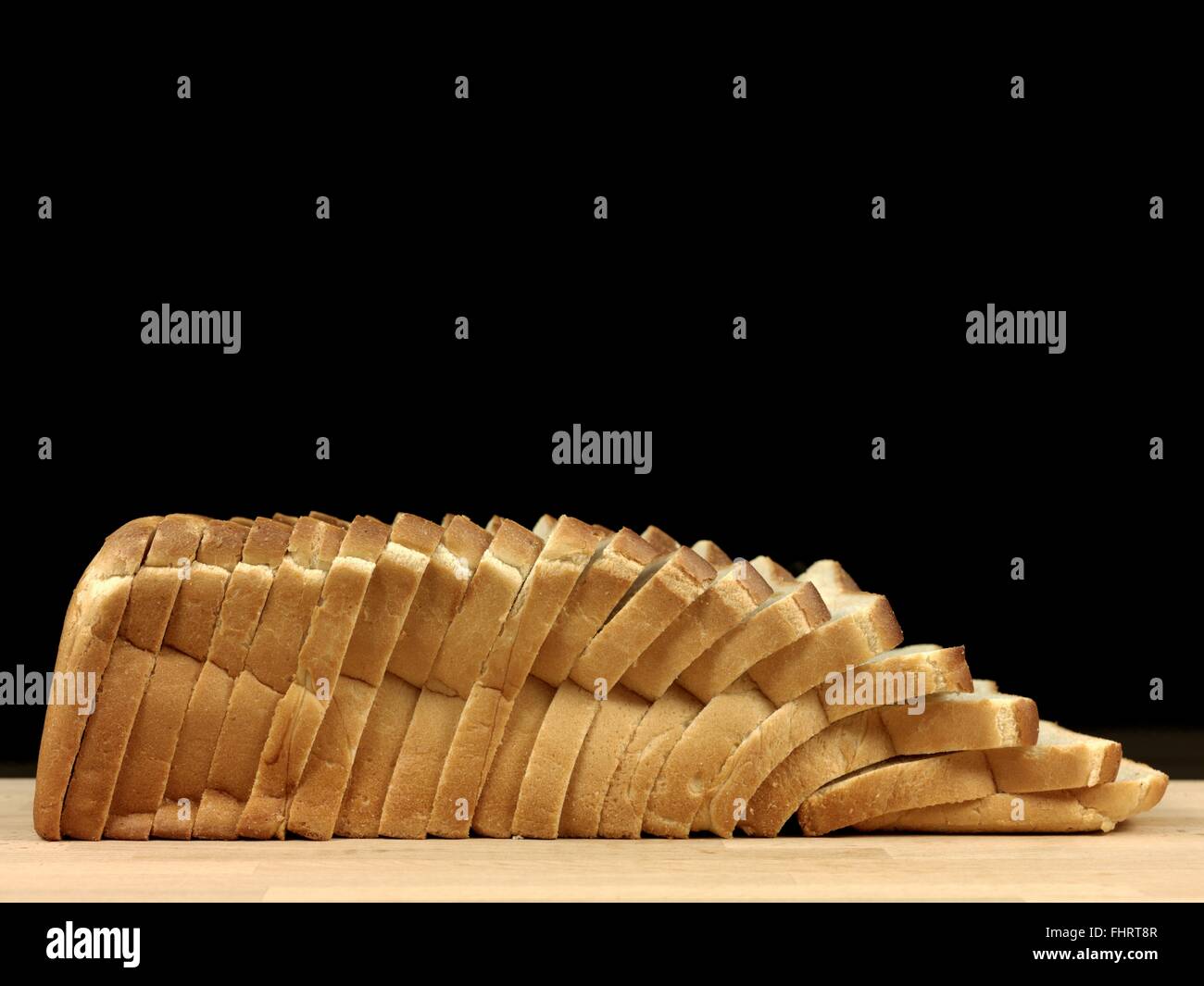 A loaf of freshly baked white bread Stock Photo - Alamy