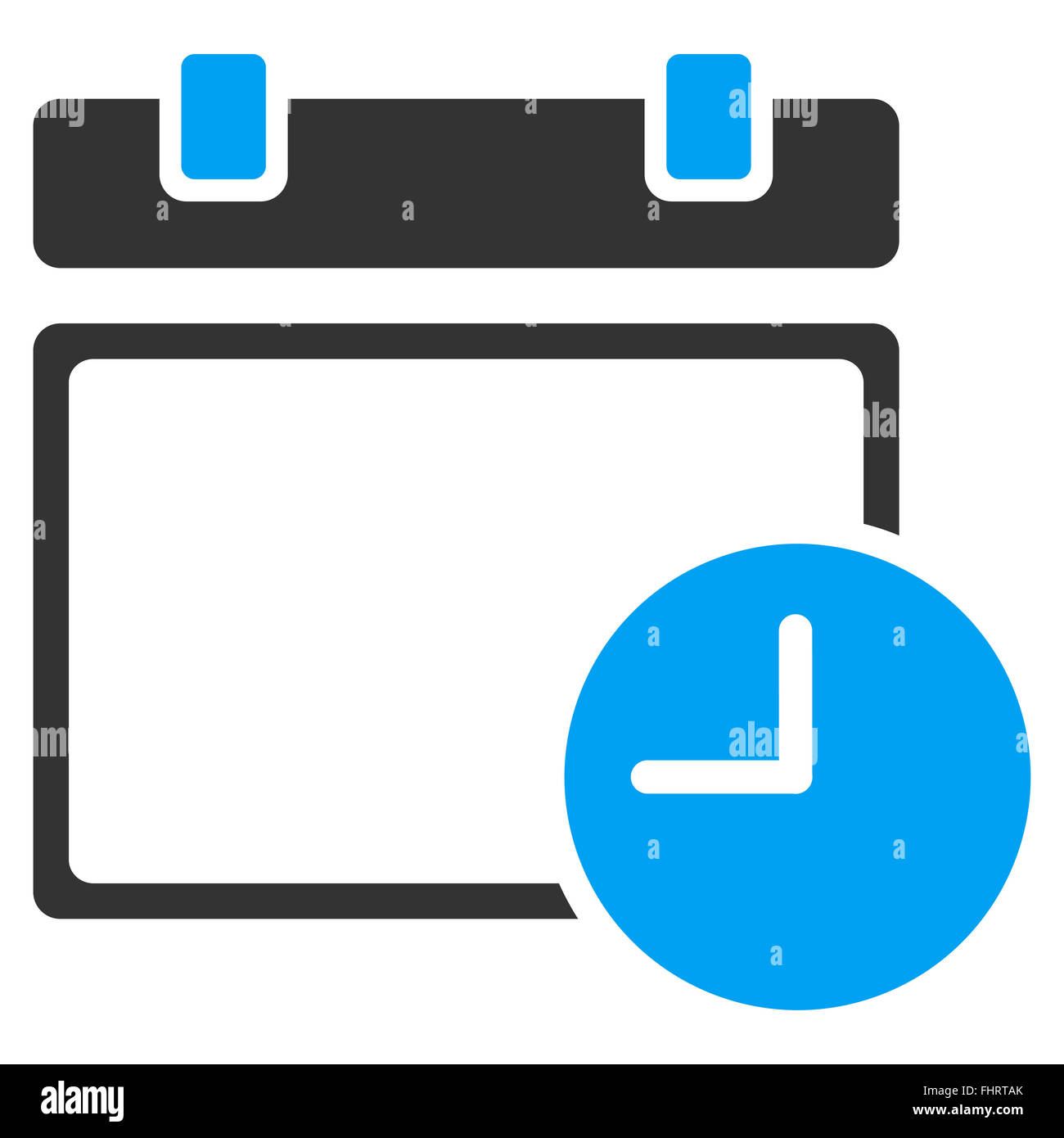 Date And Time Icon Stock Photo - Alamy