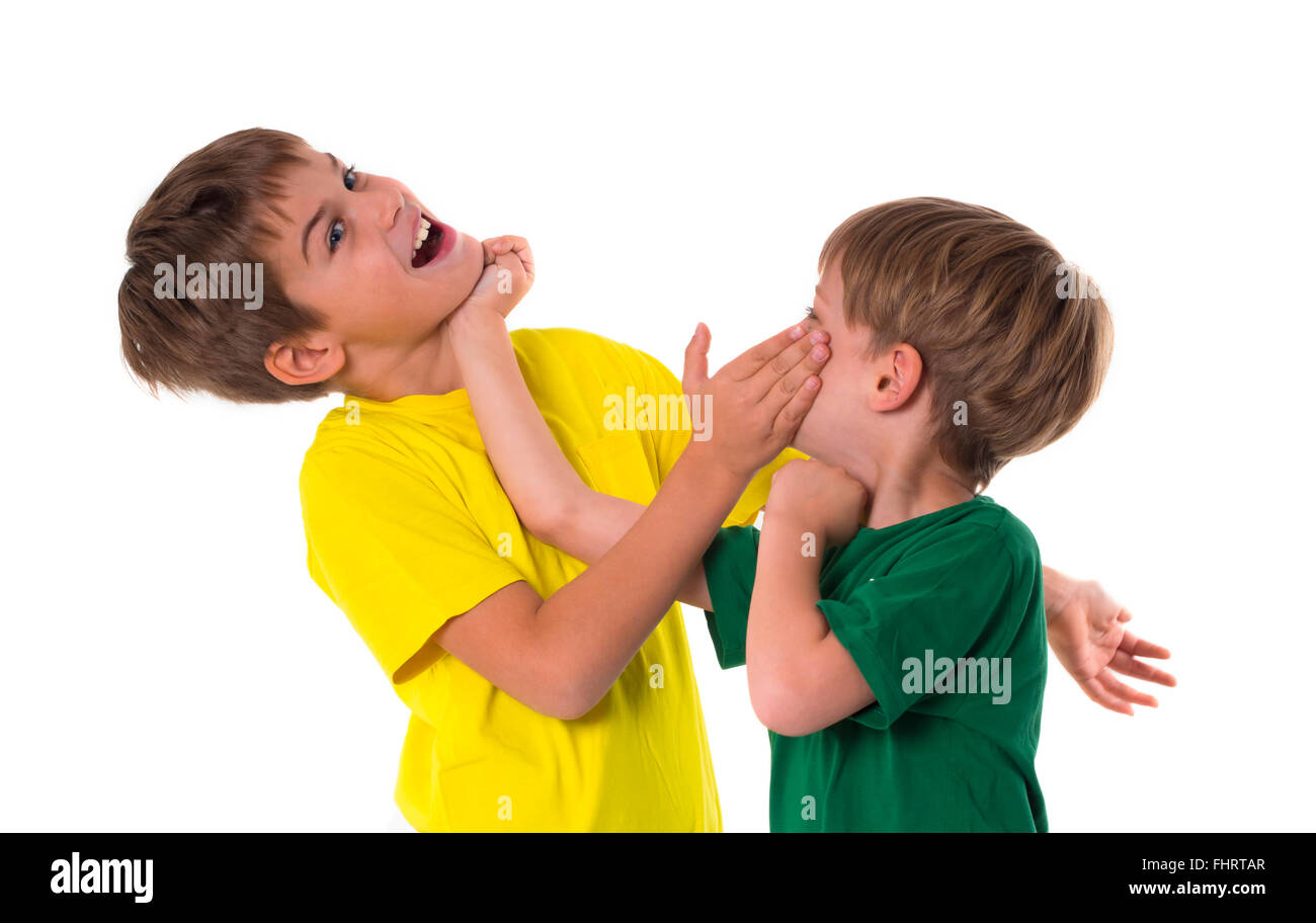 Brothers arguing boys hi-res stock photography and images - Alamy