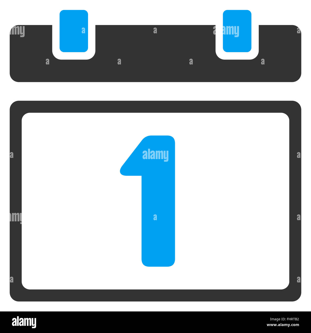 First Day Icon Stock Photo - Alamy