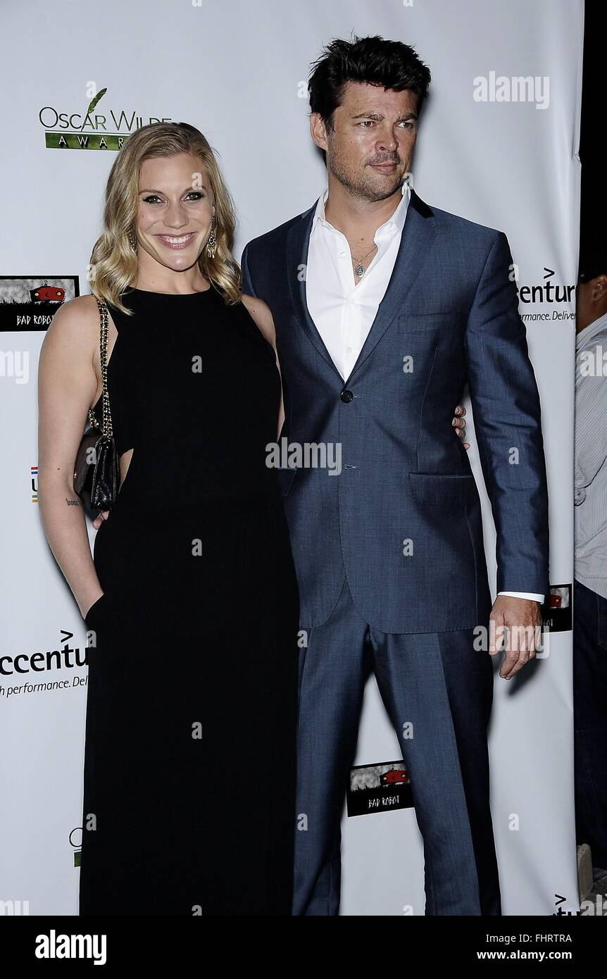 Los Angeles, CA, USA. 25th Feb, 2016. Katee Sackhoff, Karl Urban at ...