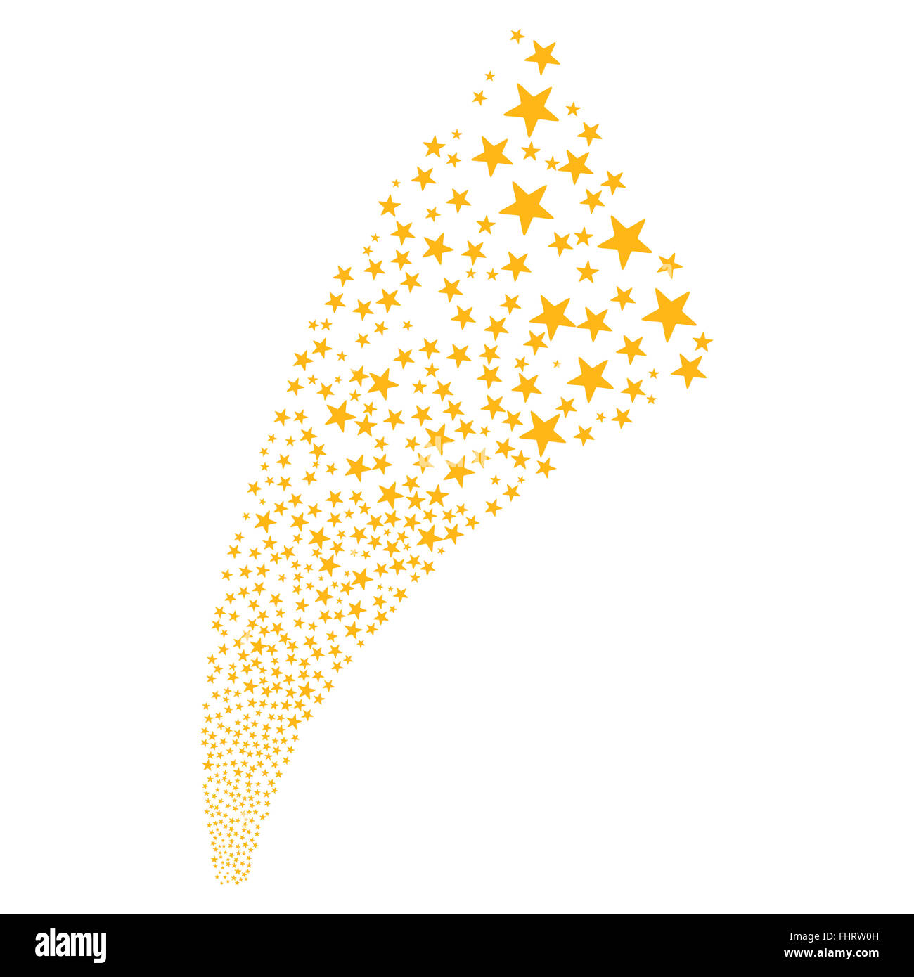 Pyrotechnic Star Salute Stream Stock Photo - Alamy