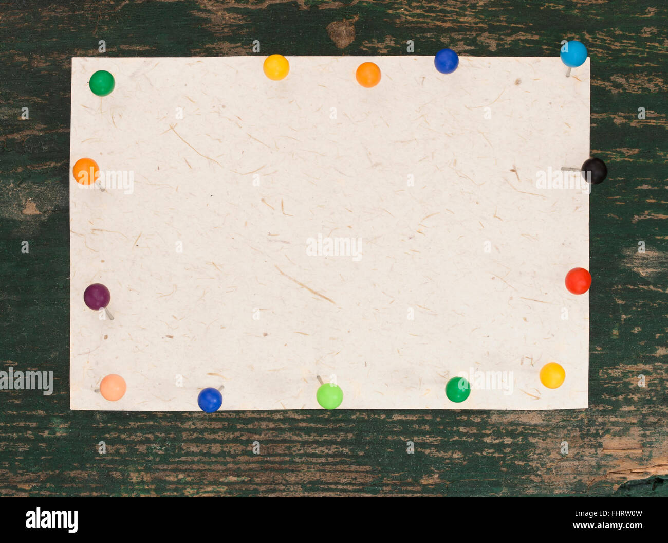 blank note with decoration Stock Photo - Alamy