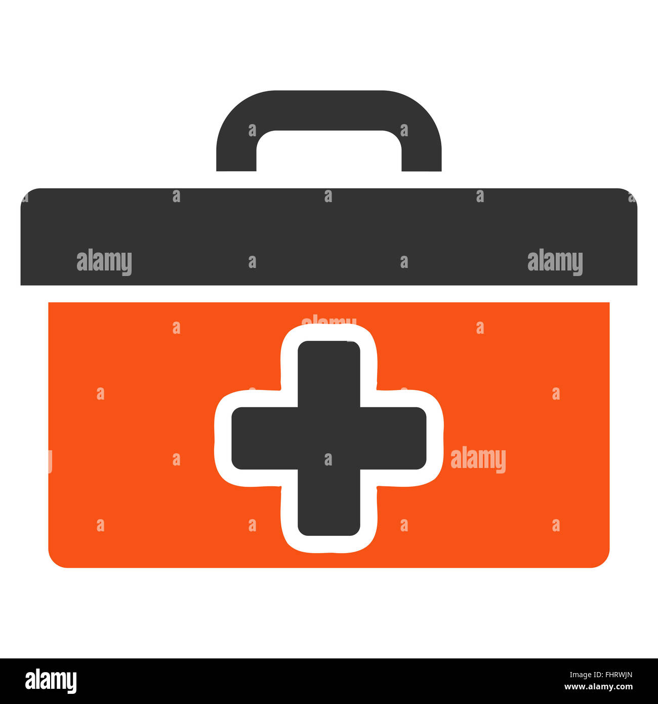First Aid Toolbox Icon Stock Photo - Alamy
